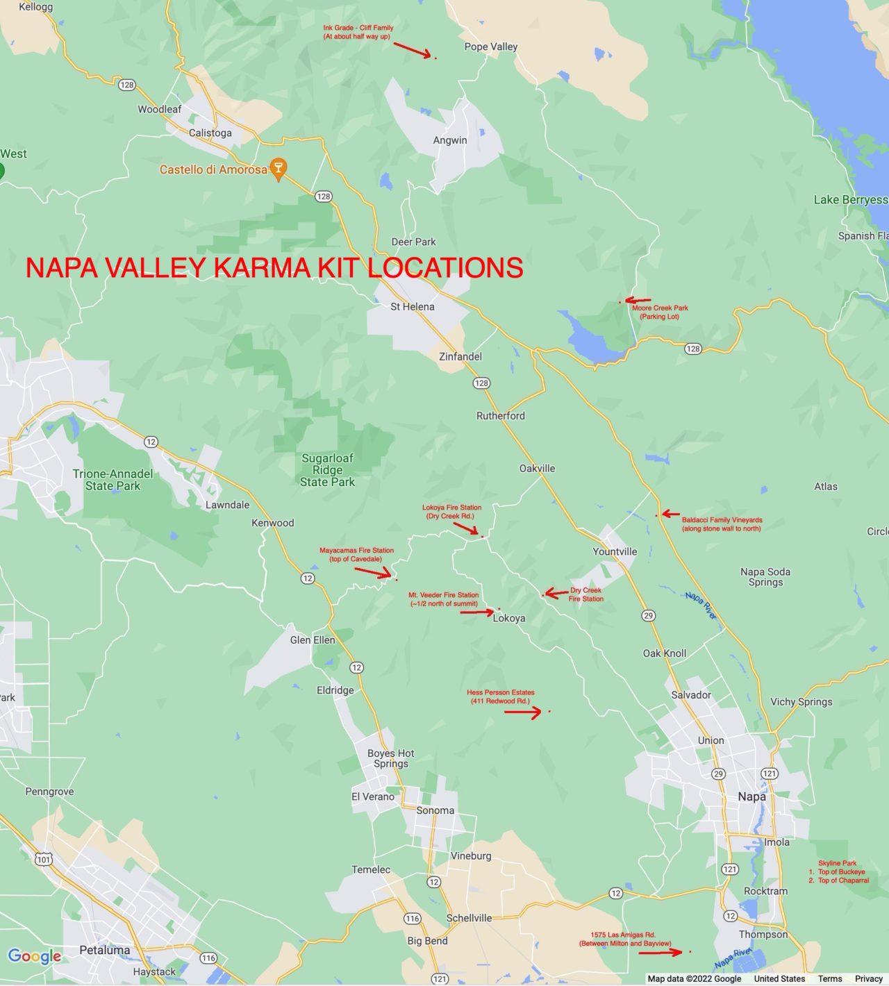 Karma Kit Locations - Eagle Cycling Club